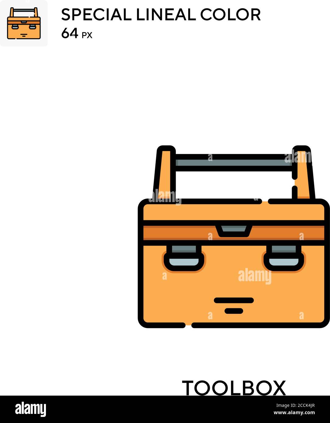 Hardware toolbox icon perfect Stock Vector Images - Alamy