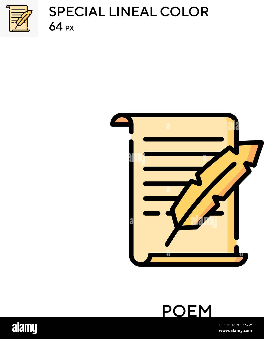 Old poem paper Stock Vector Images - Alamy