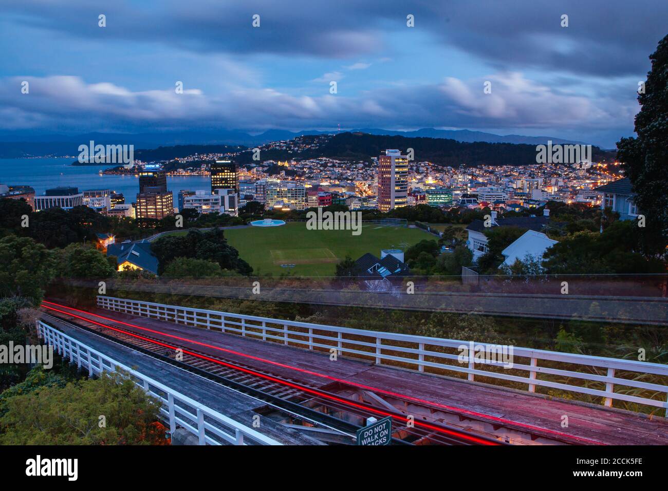 Wellington Skyline in New Zealand Stock Photo - Alamy