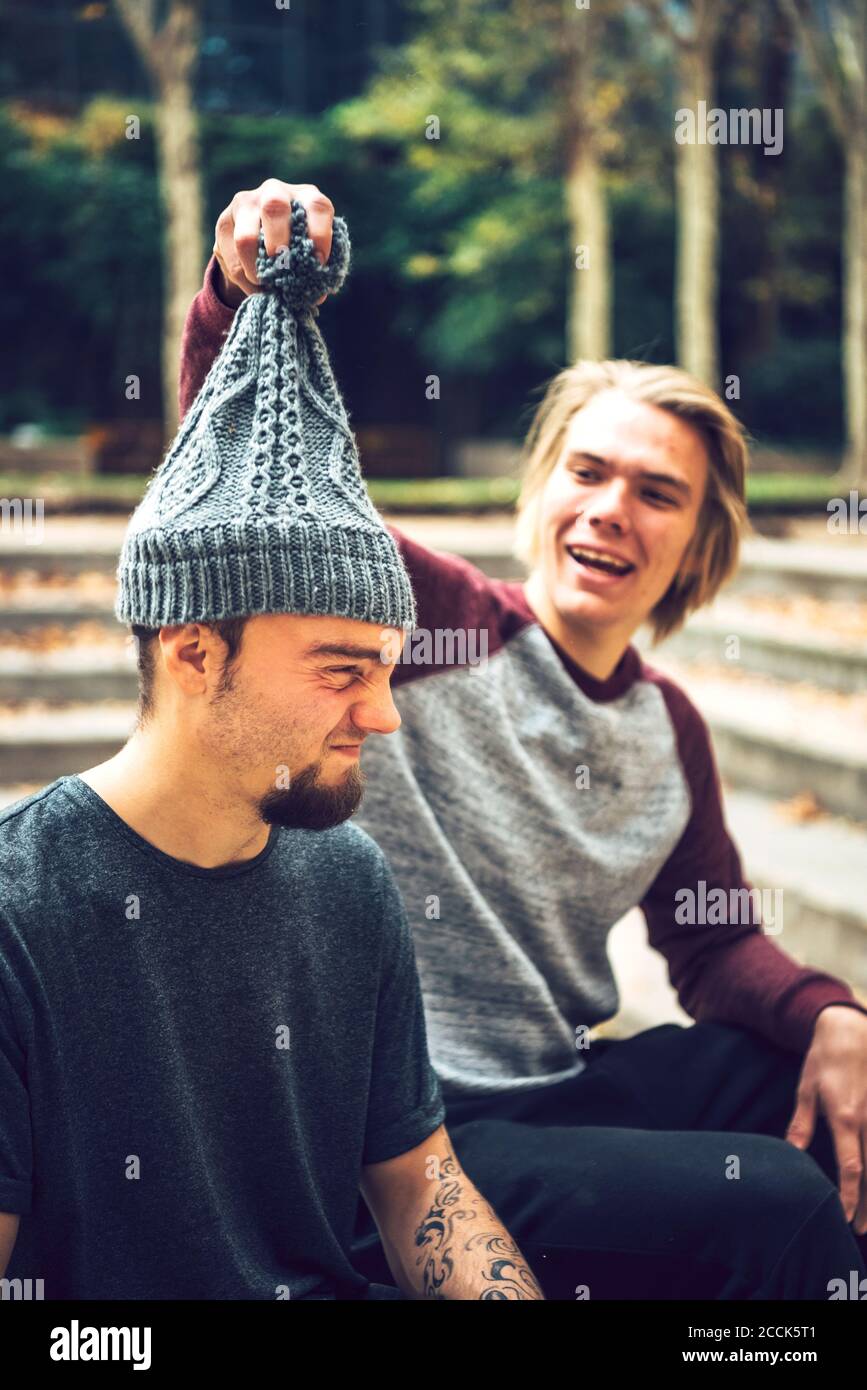 Removing cap hi-res stock photography and images - Alamy