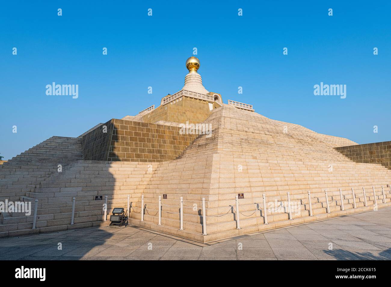 Taiwan, Dashu District, Kaohsiung, Stupa in Fo Guang Shan Monastery ...