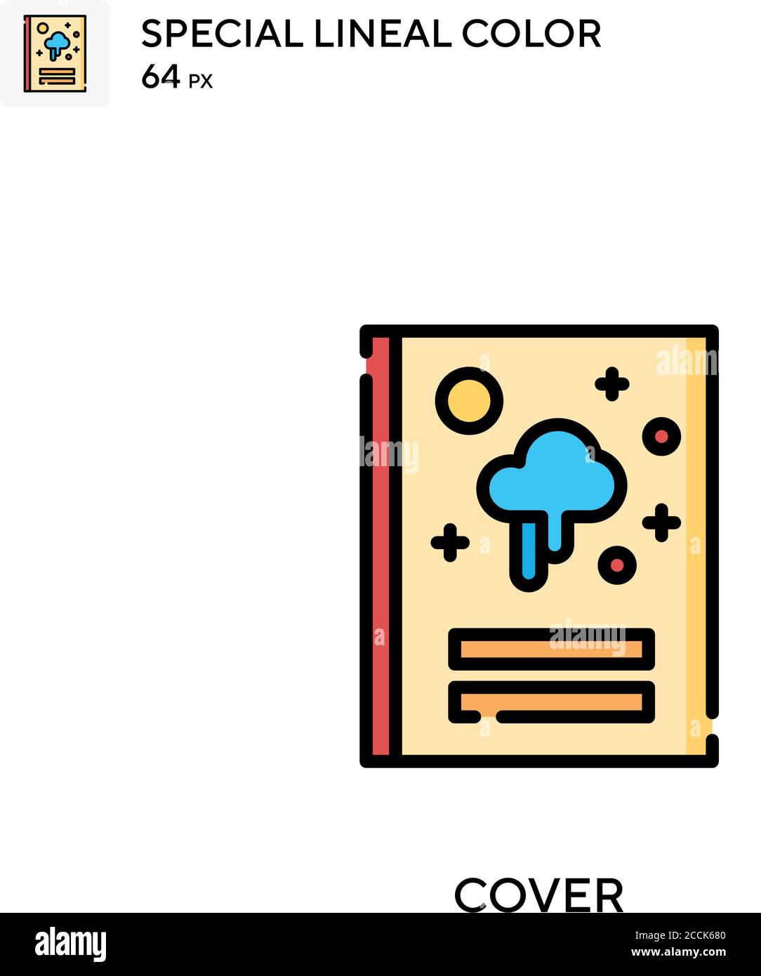 Cover Special Lineal Color Icon Illustration Symbol Design Template For Web Mobile Ui Element