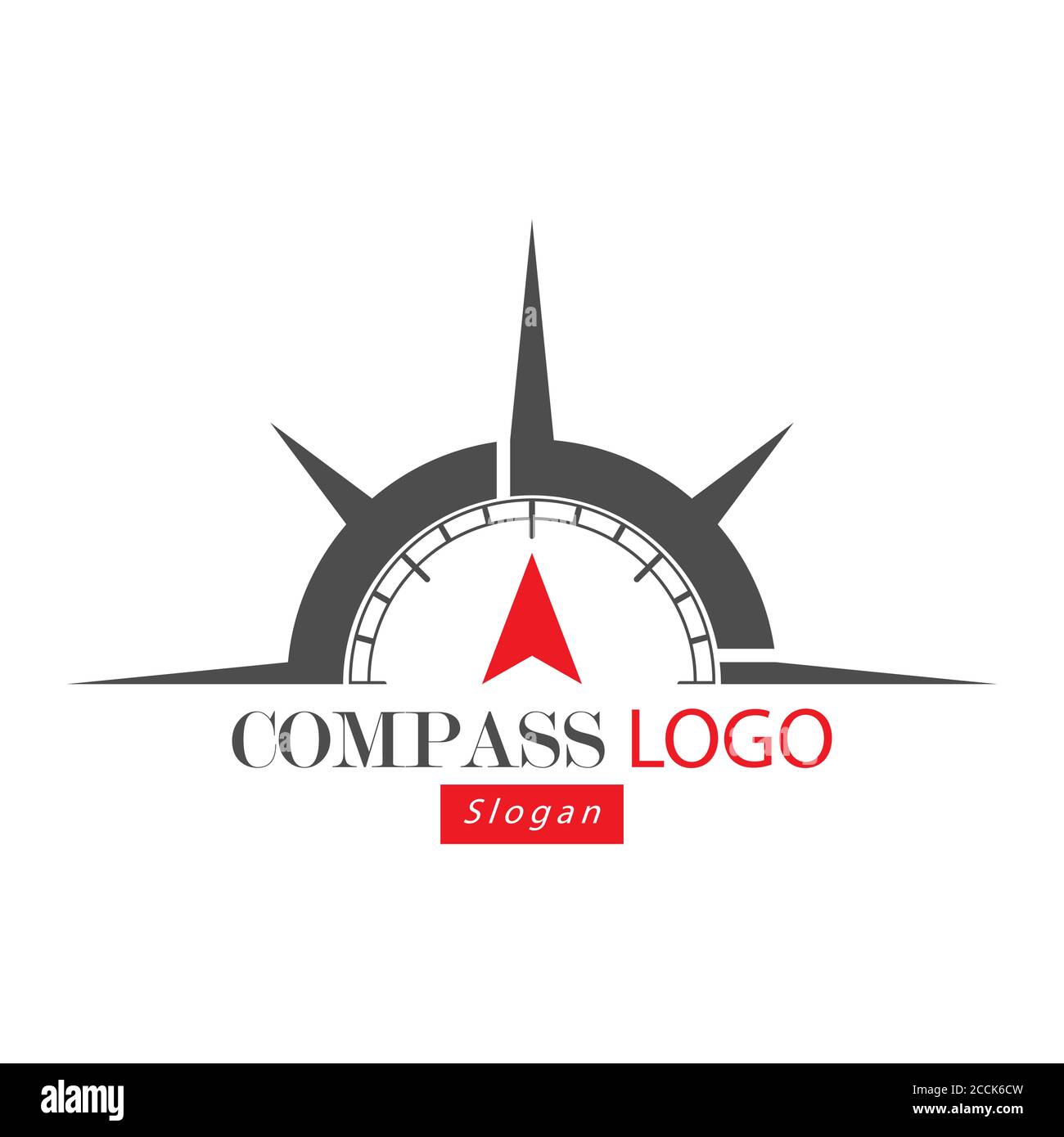 logo of the compass. Vector illustration for a logo, template, or label ...