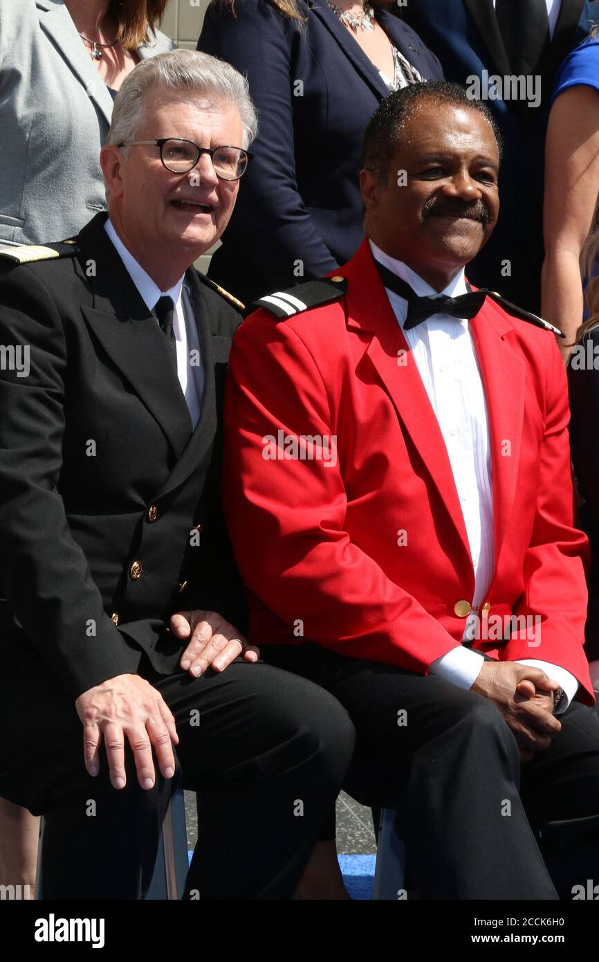 LOS ANGELES - MAY 10: Fred Grandy, Ted Lange at the Princess Cruises ...