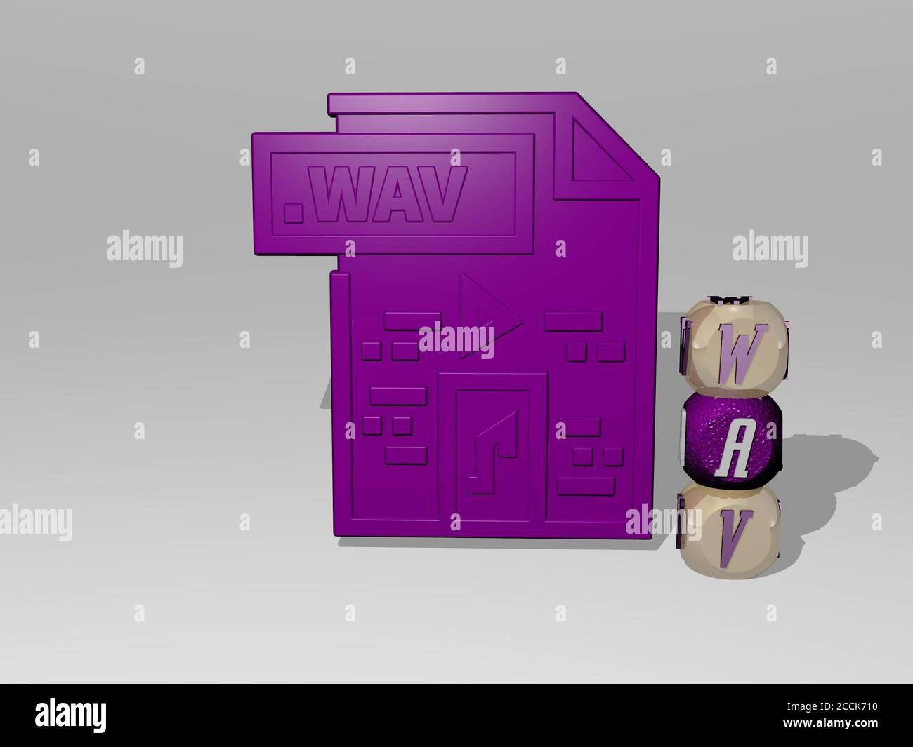 Wav alphabet hi-res stock photography and images - Alamy