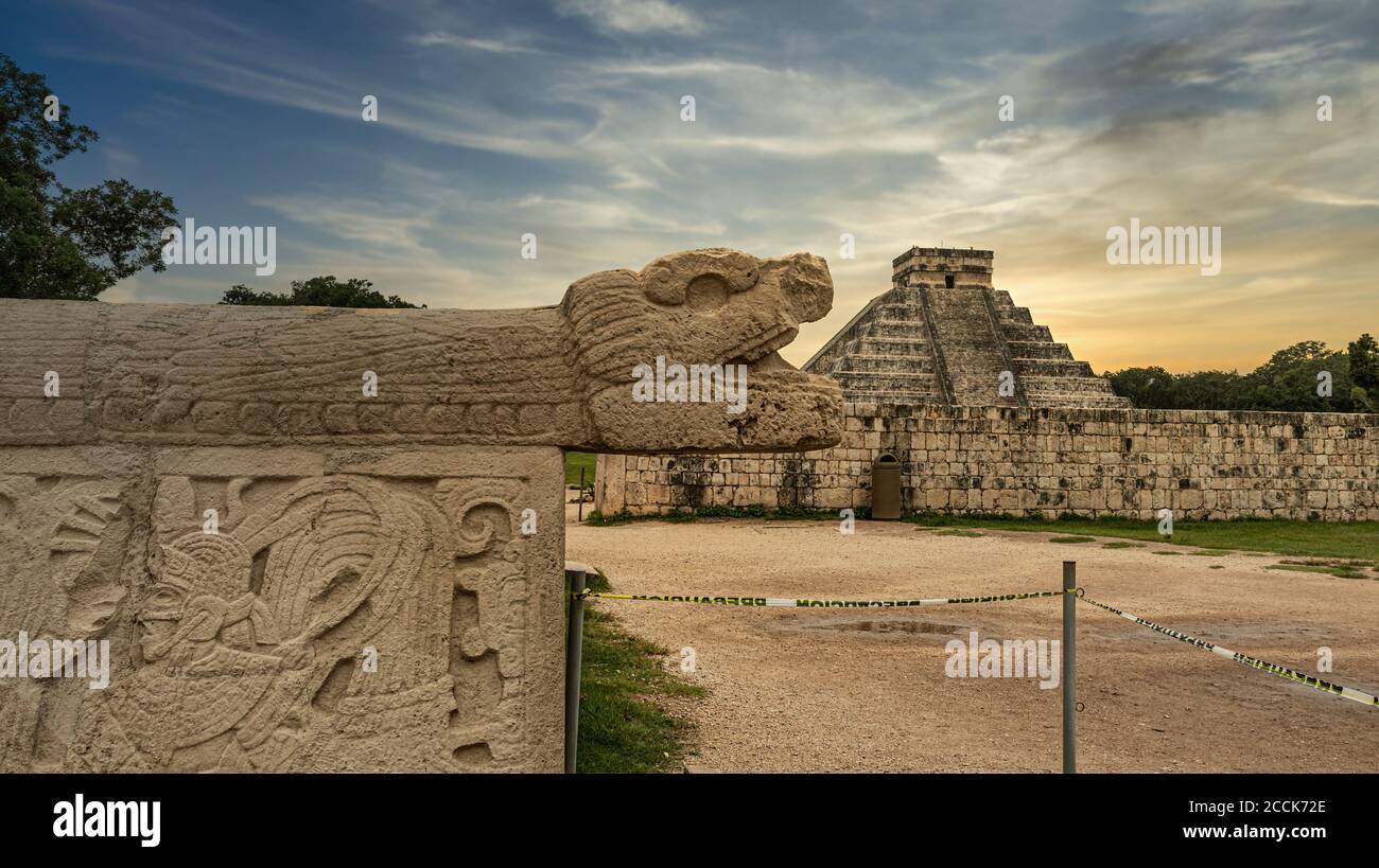 Serpent snake temple stairs hi-res stock photography and images - Alamy