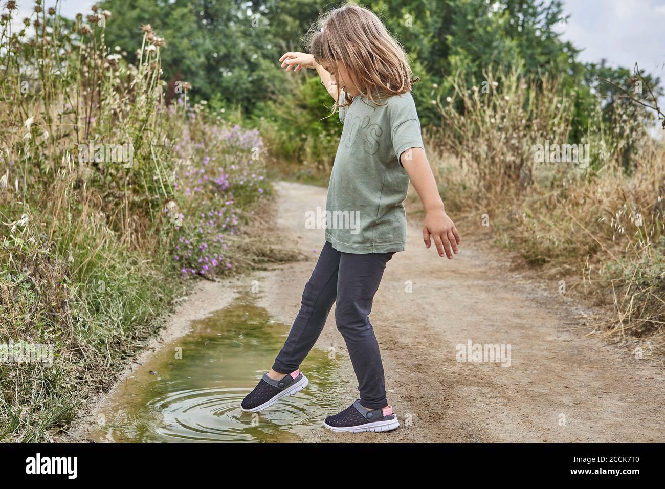 Playing field road hi-res stock photography and images - Alamy