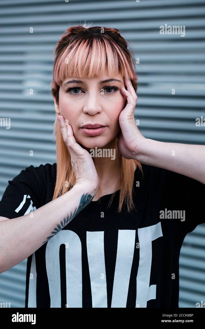 Blue cheeks hi-res stock photography and images - Alamy