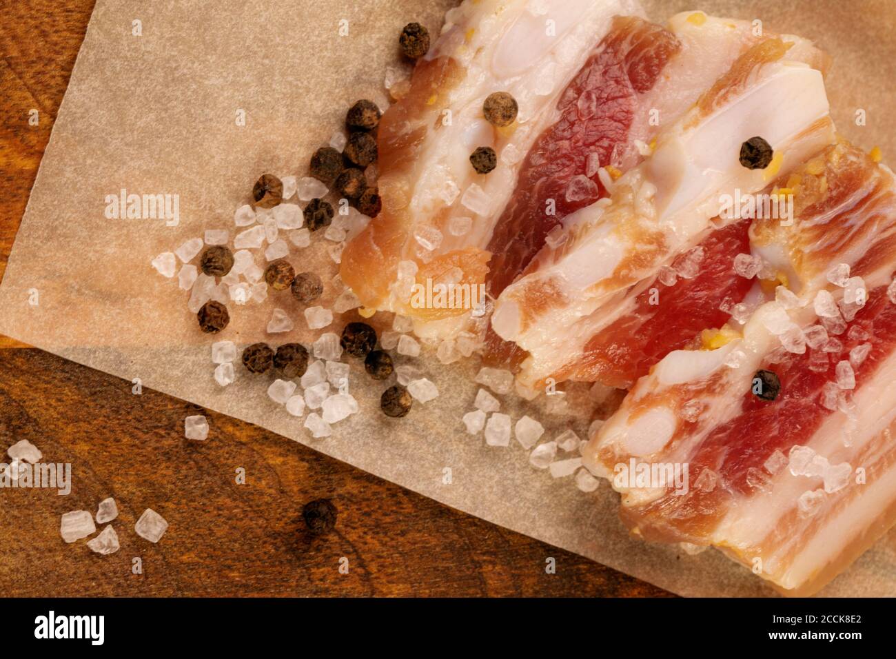 Salted pork hi-res stock photography and images - Alamy