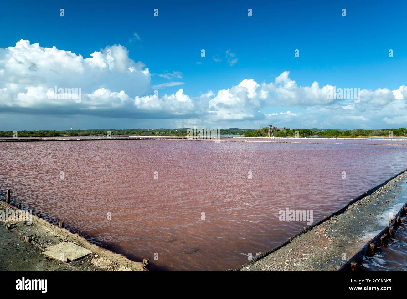 Salinas (salt flats) de Cabo Rojo, Cabo Rojo, Puerto Rico Stock Photo ...