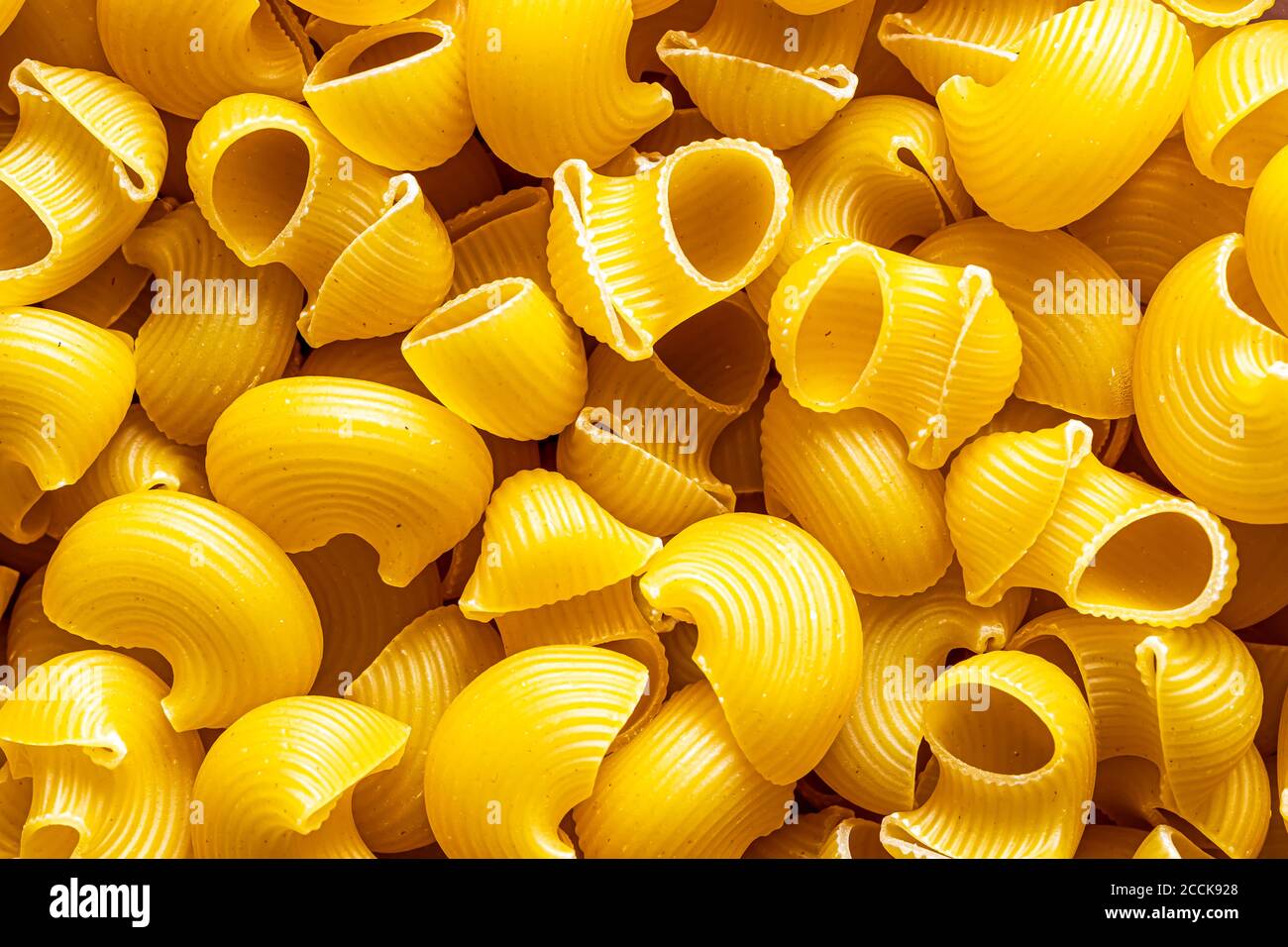Italian pasta Pipe regate abstract backdrop. Traditional food. Texture ...