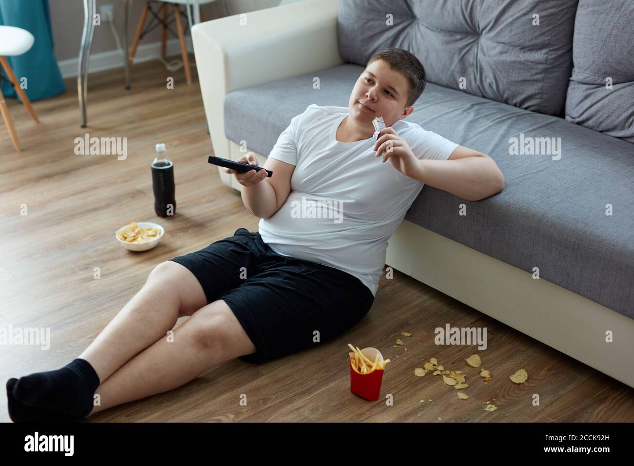 Fat Kids Watching Tv