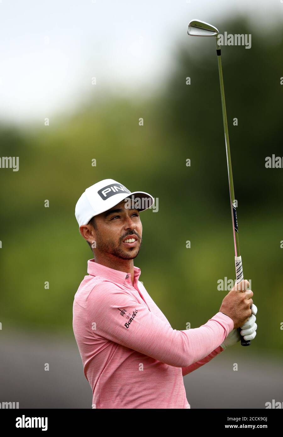 Spain's Sebastian Garcia Rodriguez on the seventeenth during day four ...