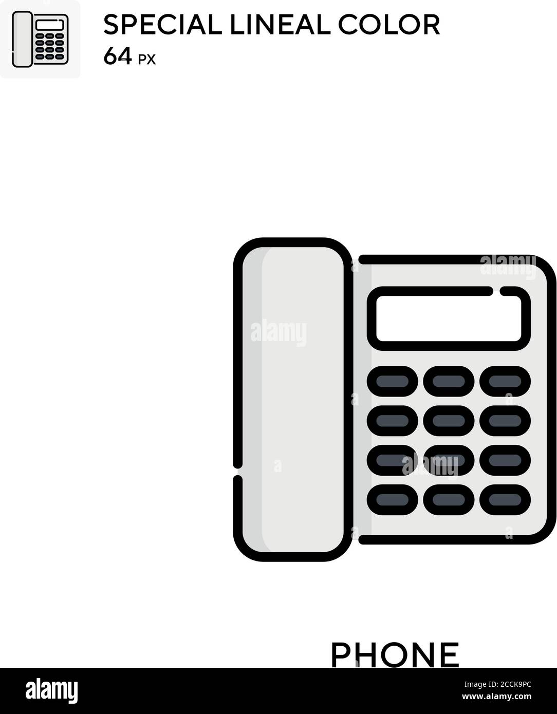 Phone Special Lineal Color Icon Illustration Symbol Design Template For Web Mobile Ui Element