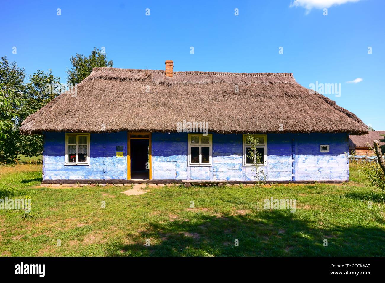Old, historic rural buildings, Poland Stock Photo - Alamy