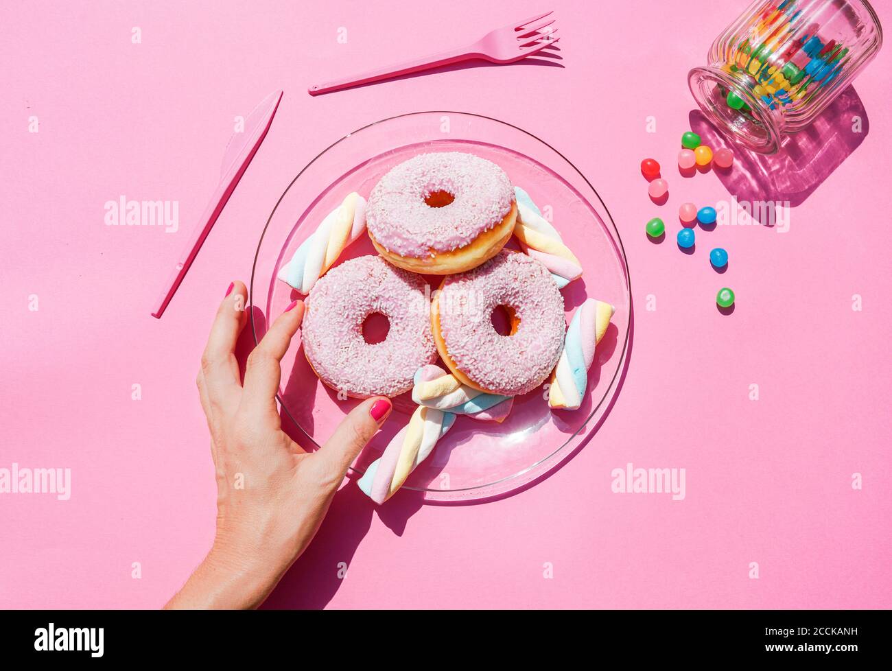 Hand sweets hi-res stock photography and images - Alamy