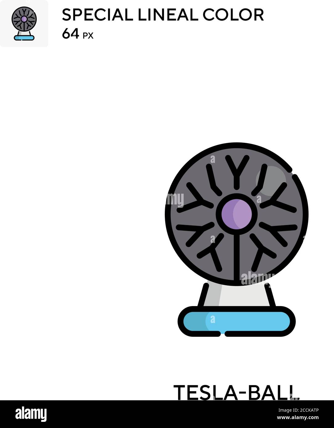 Tesla icon Stock Vector Images - Alamy