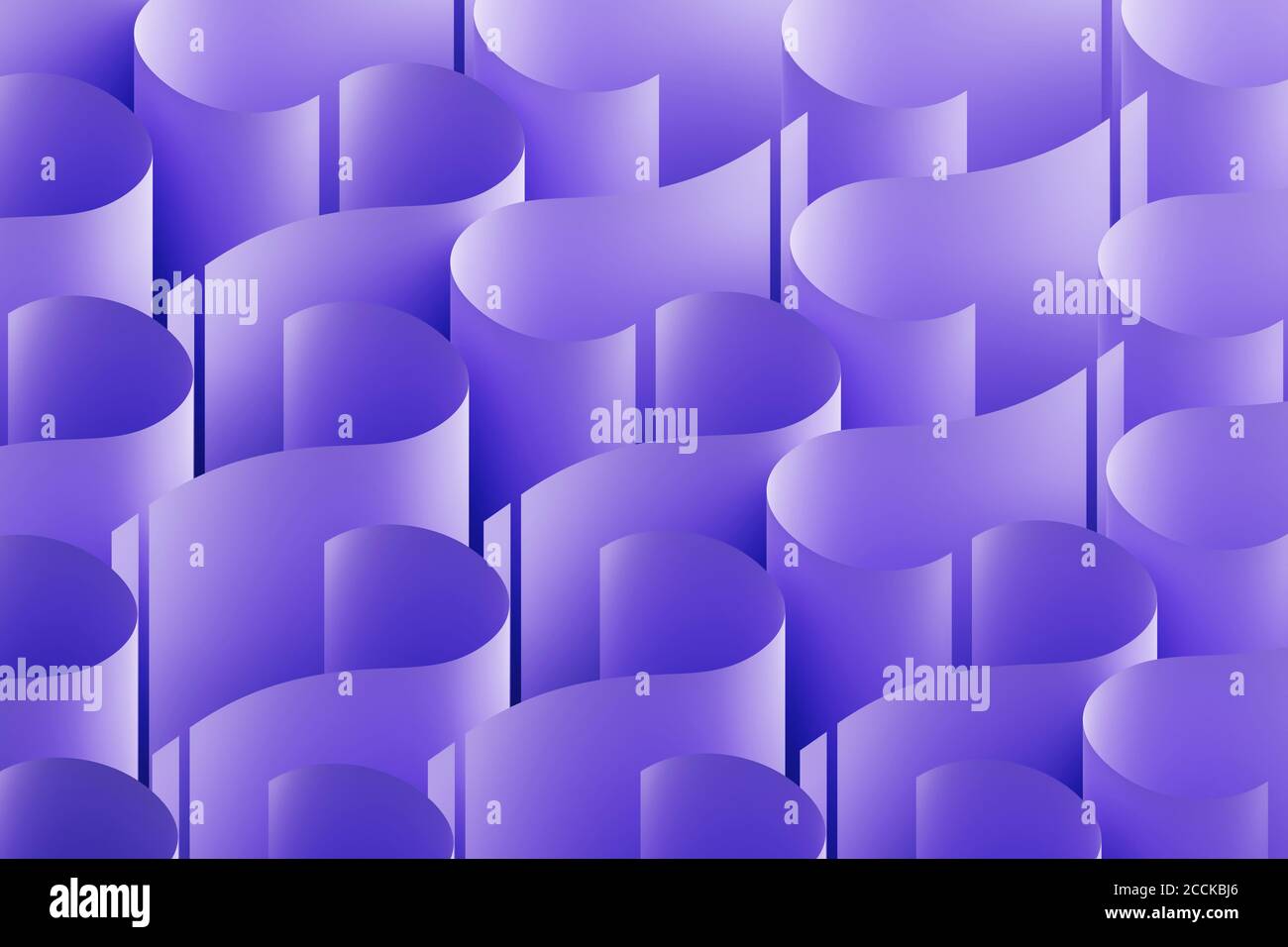 Three dimensional pattern of purple question marks Stock Photo - Alamy