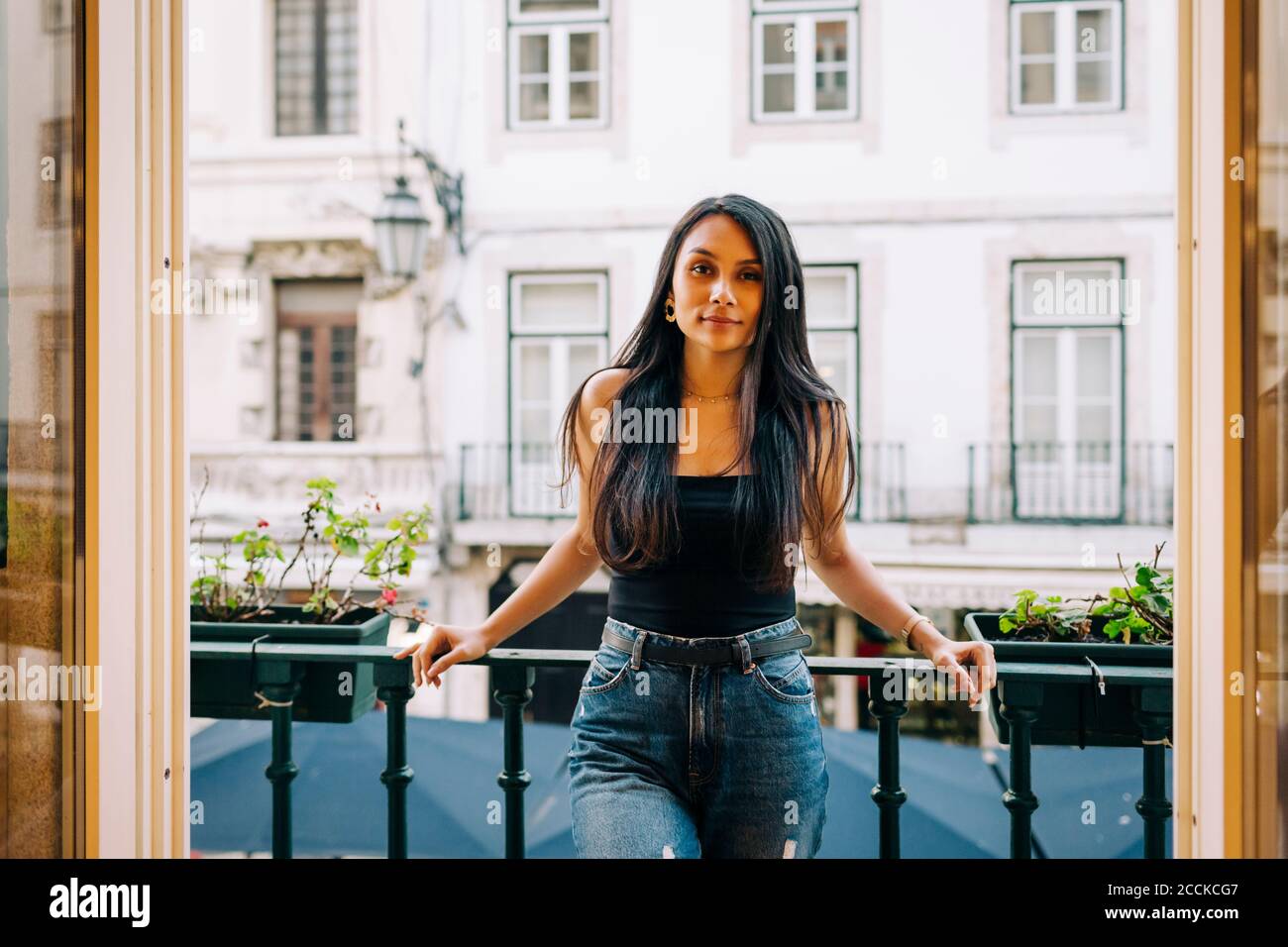 Focus on railing hi-res stock photography and images - Alamy