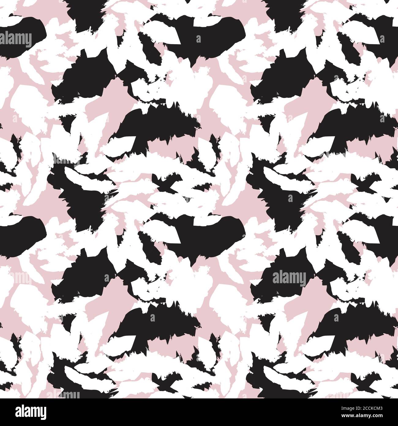 Pink Floral brush strokes seamless pattern background for fashion ...
