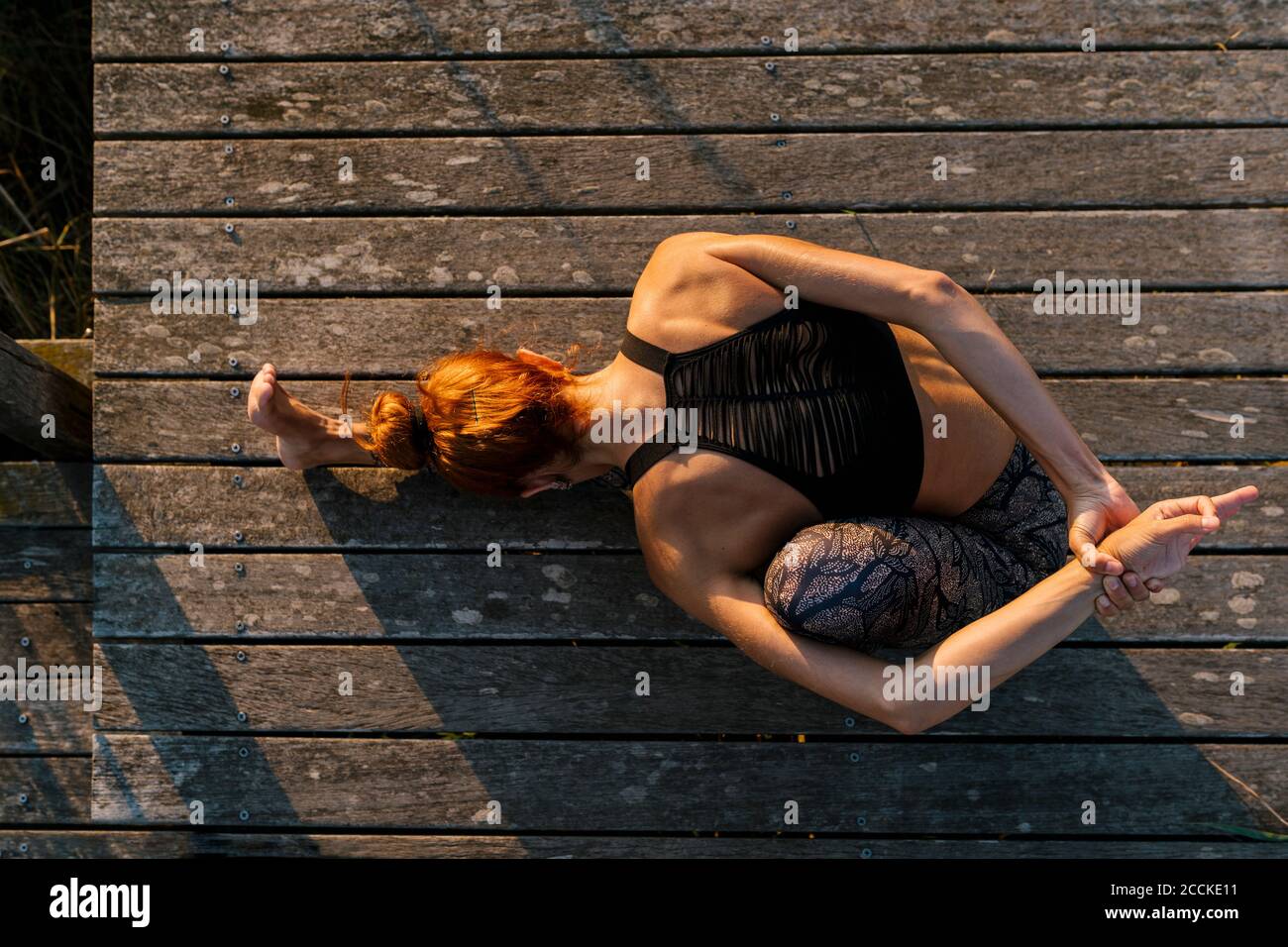 Stretching full body hi-res stock photography and images - Alamy