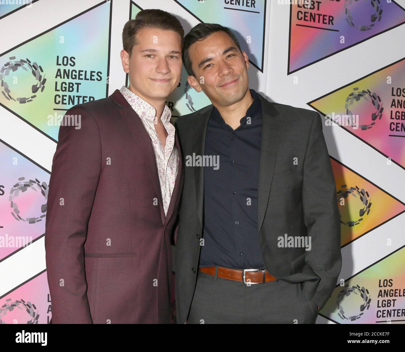 LOS ANGELES - SEP 22: Guest, Conrad Ricamora at the LA LGBT Center`s ...