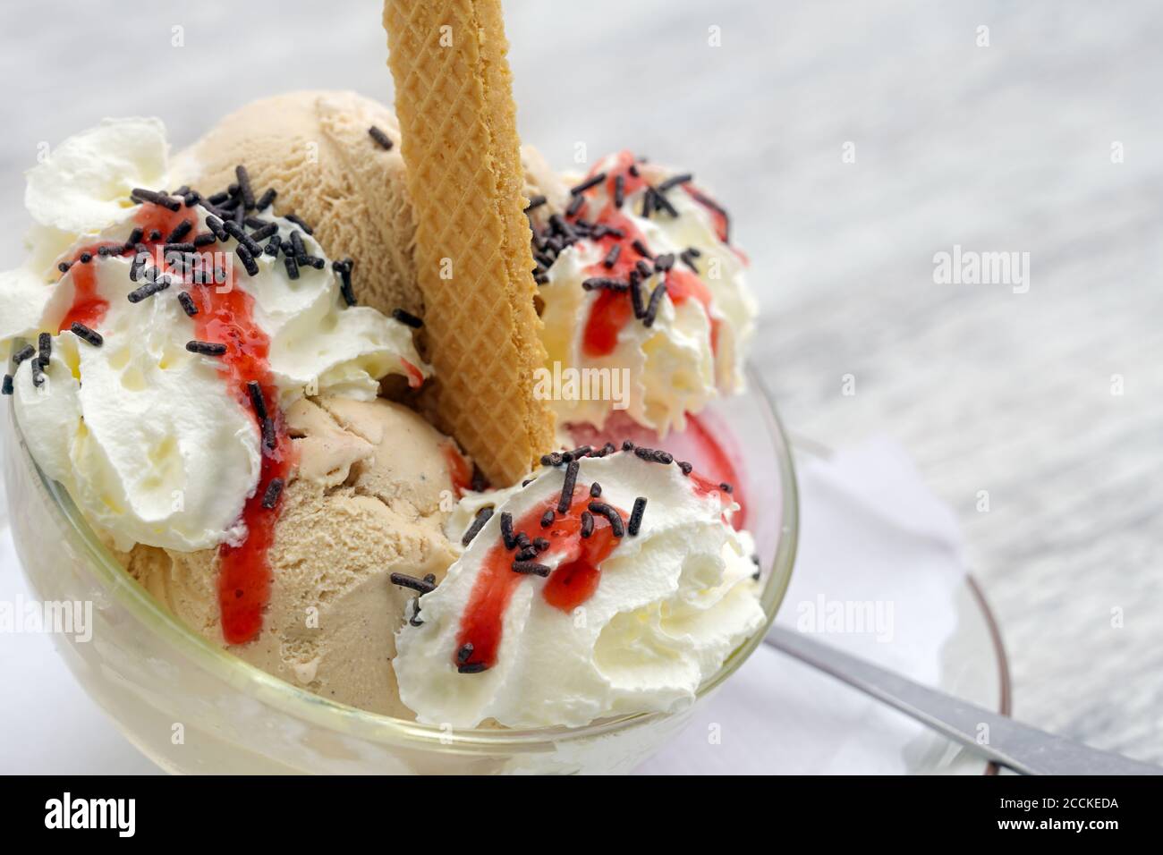Yummy Ice Cream Sundae