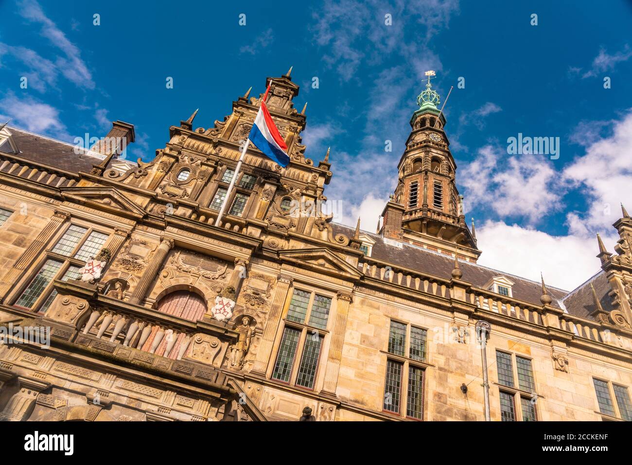 Netherlands, South Holland, Leiden, Stadhuis van Leiden Stock Photo - Alamy