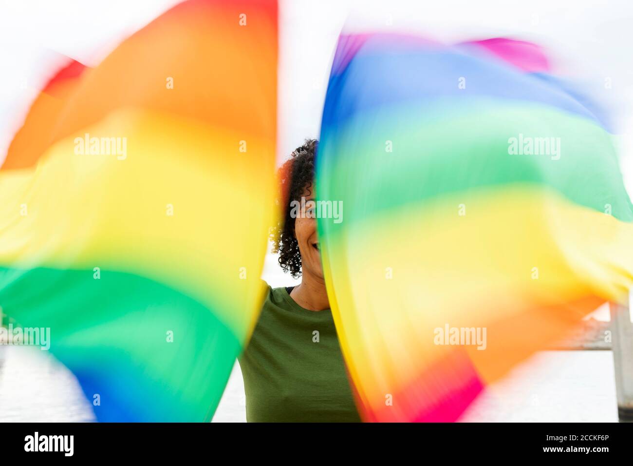 Multi colour flags hi-res stock photography and images - Alamy