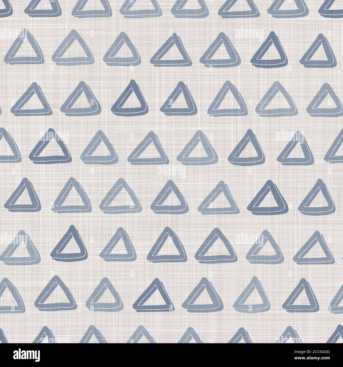 Seamless french farmhouse linen geometric block print background ...