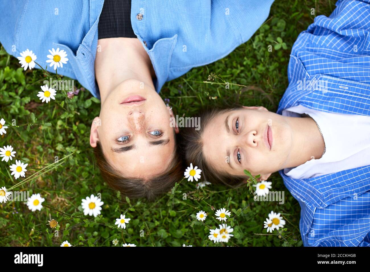 Female lying in hi-res stock photography and images - Alamy