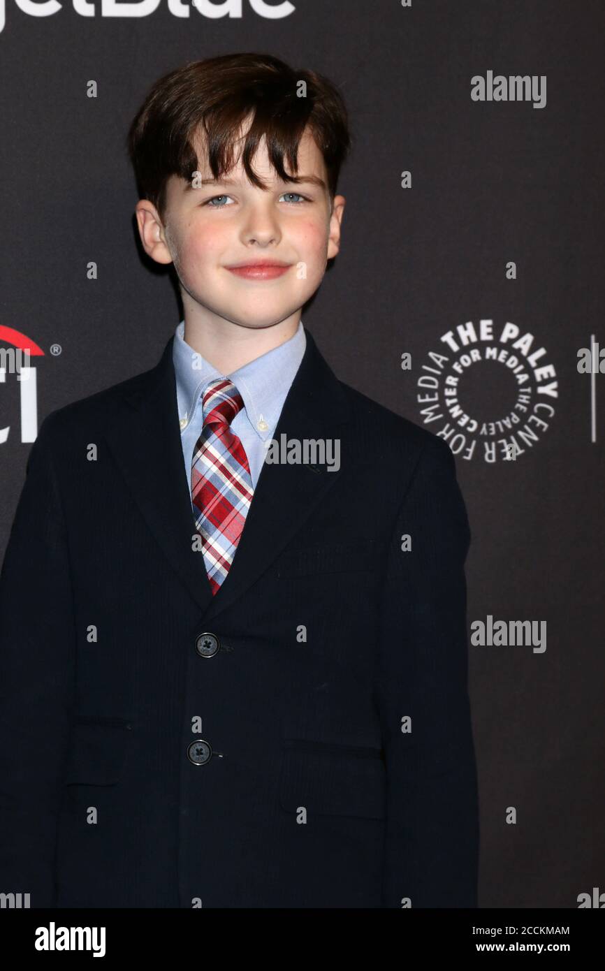 Iain armitage young sheldon hi-res stock photography and images - Alamy