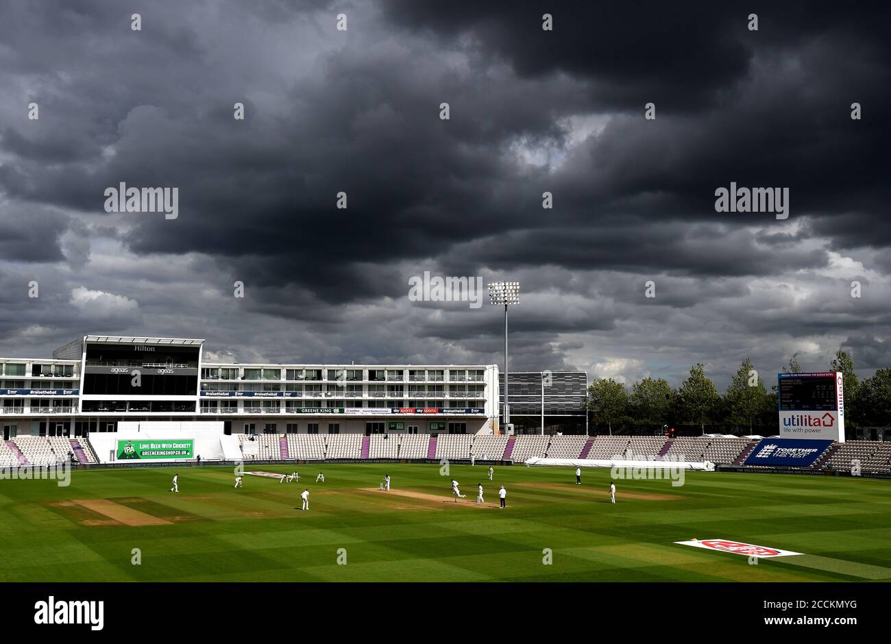 Southampton cricket stadium hi-res stock photography and images - Alamy