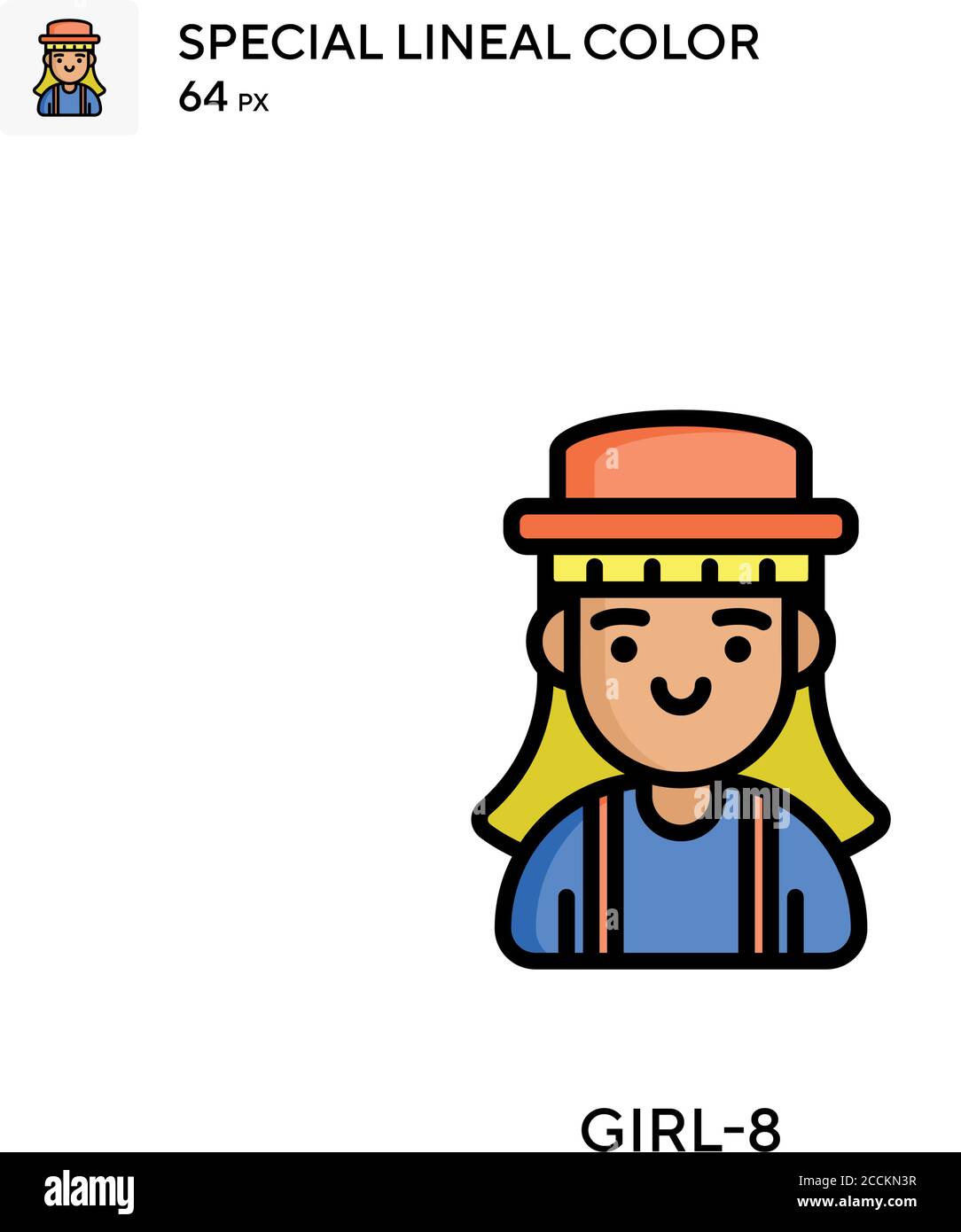 Beauty candid portrait Stock Vector Images - Alamy