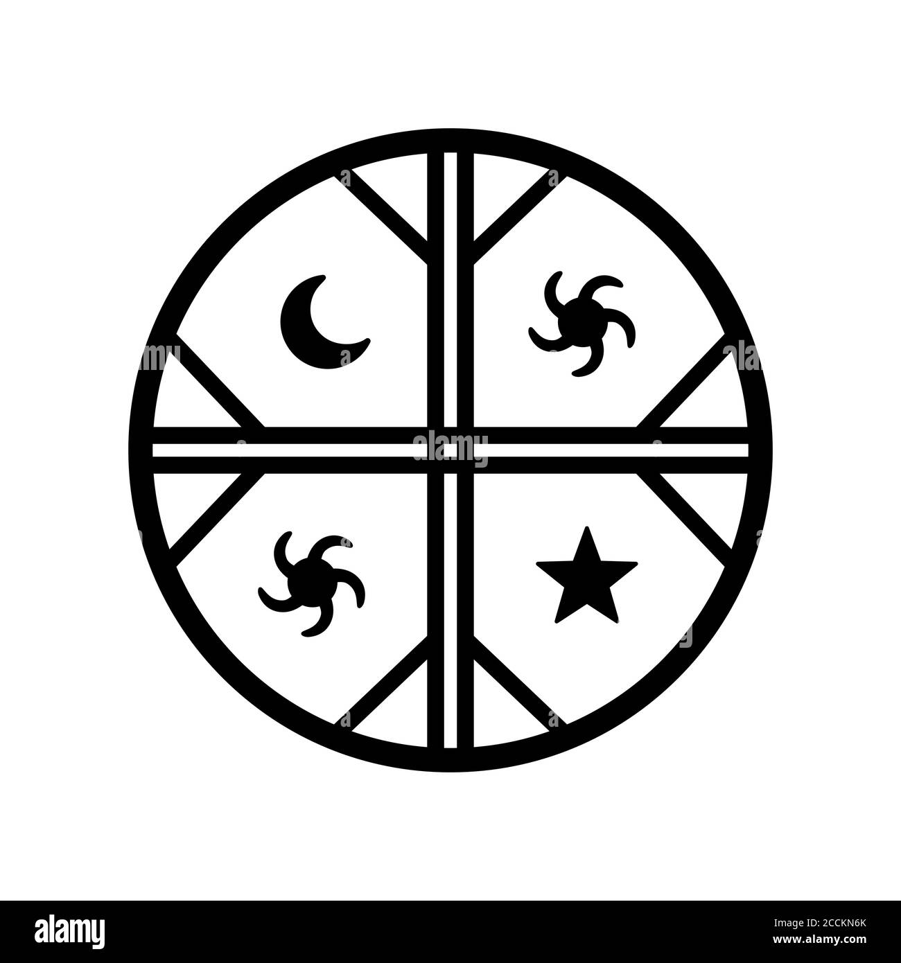 Tribal nation flag Stock Vector Images - Alamy