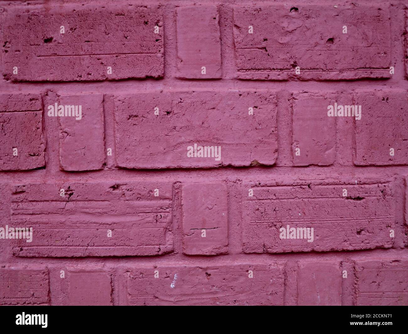 Surface of bricks in light pink color as texture or background Stock ...