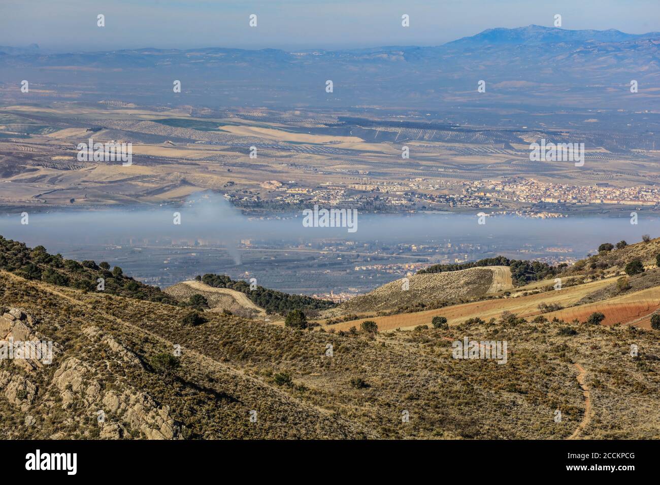 A fascinating hike through a limestone desert to the south of Zubia ...