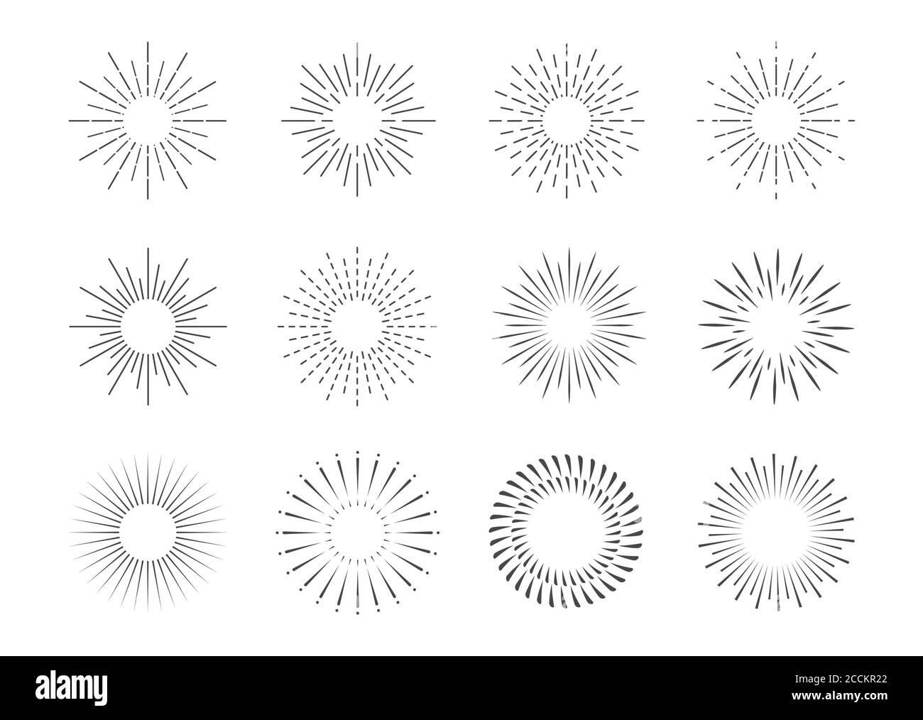 Prints Digital Prints Elegant Detailed Monoline Flower Rays Frames ...