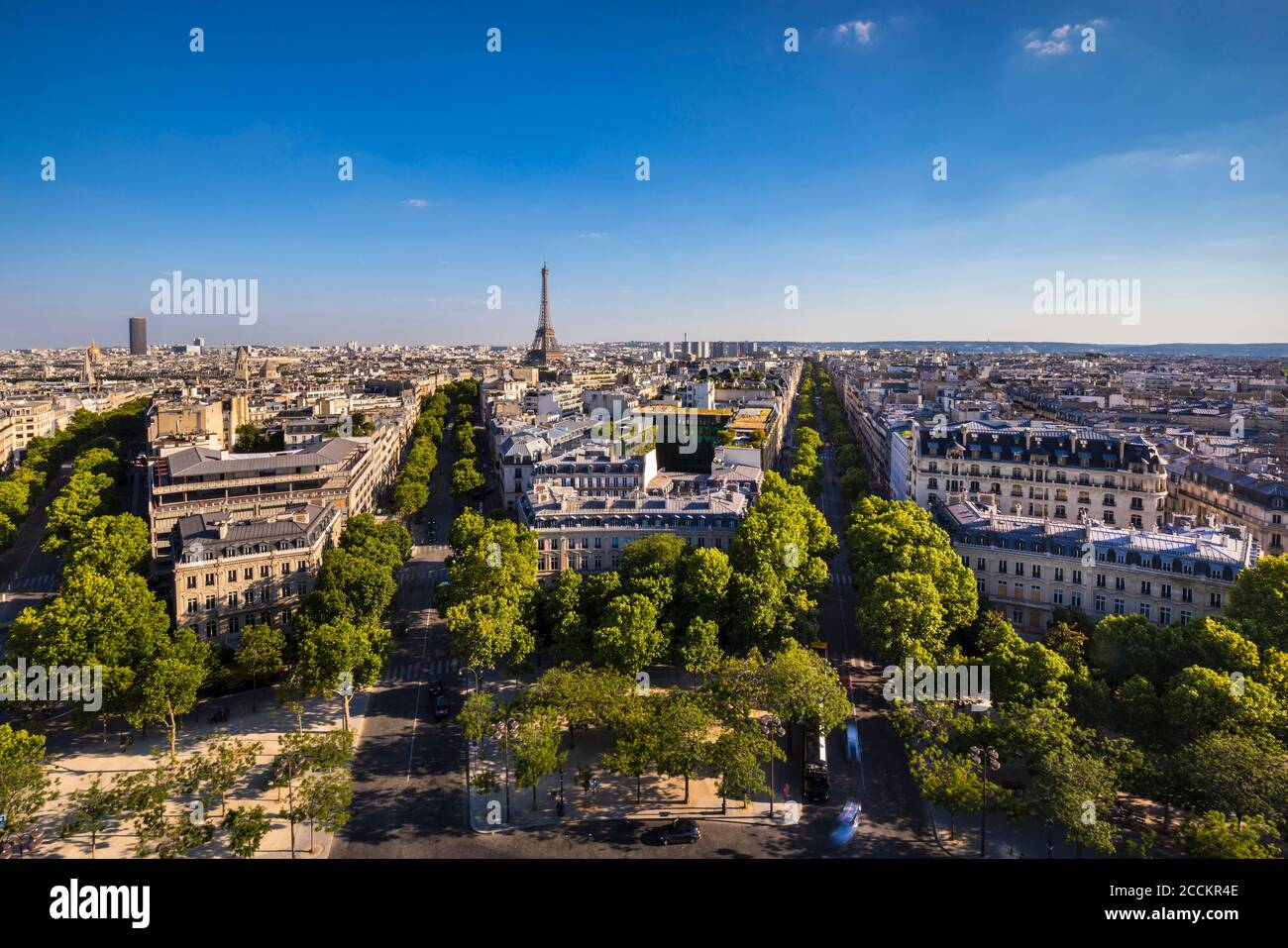 Aerial view of Paris skyline, France Stock Photo - Alamy