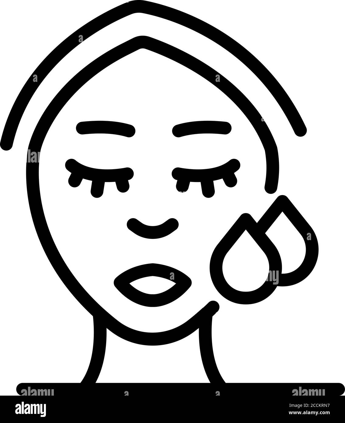 Teen freckles Stock Vector Images - Alamy