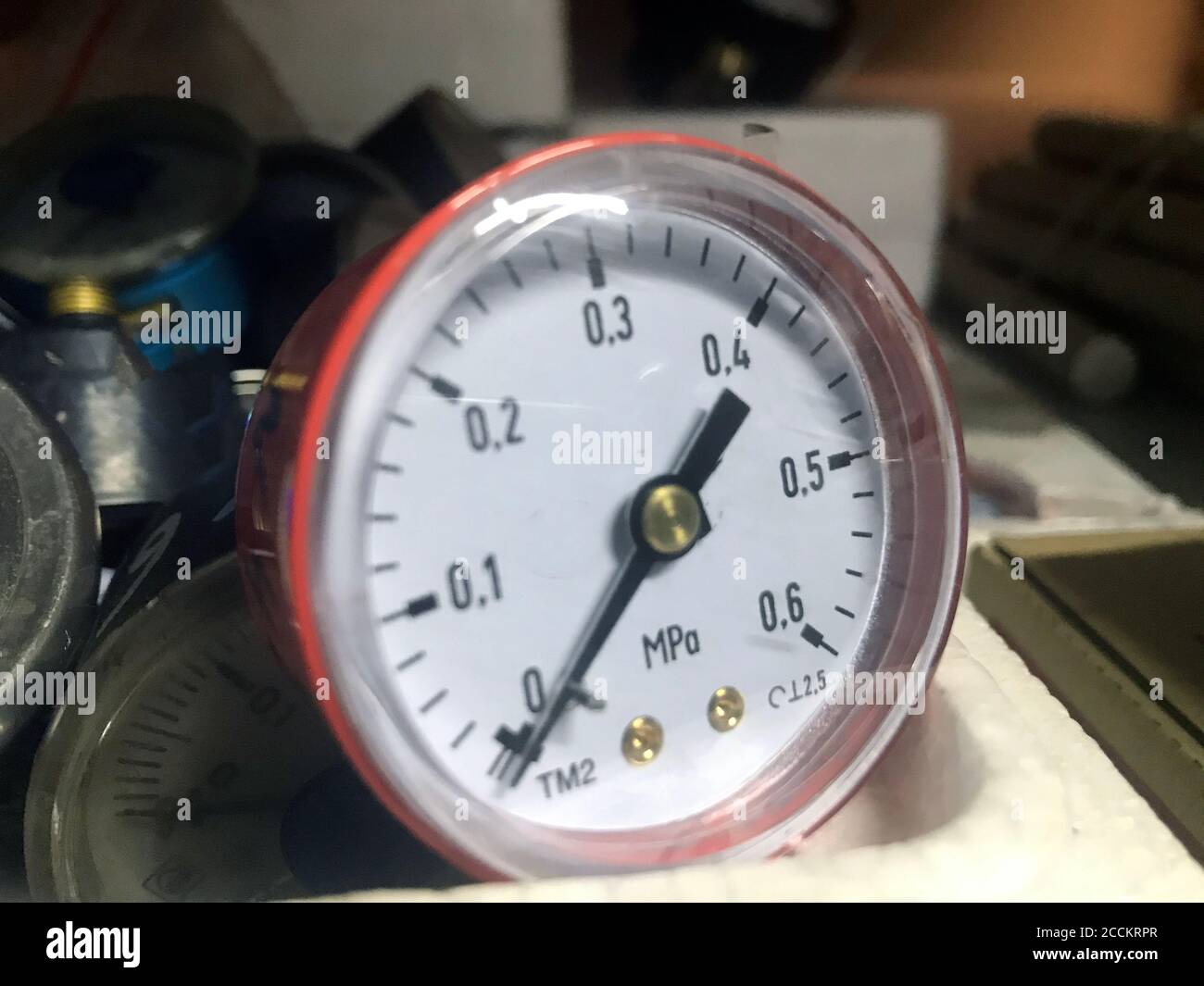 Pressure gauge instrument measure industry technology equipment ...