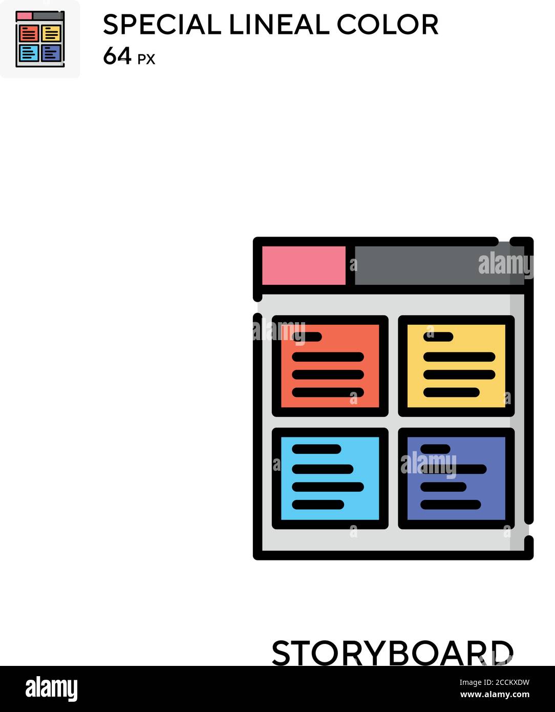 Storyboard notebook hi-res stock photography and images - Alamy