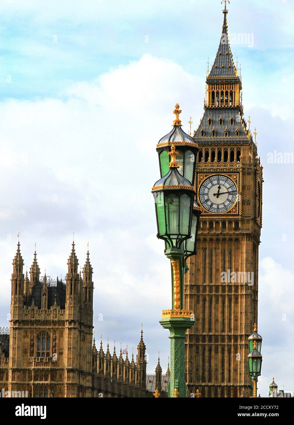 Big Ben (Elizabeth Tower) taken prior to the current restoration and ...