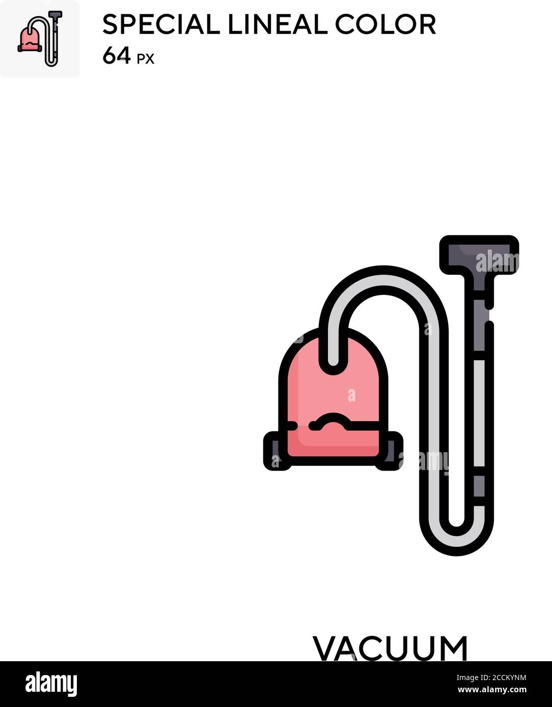 Vacuum Special lineal color icon. Illustration symbol design template ...