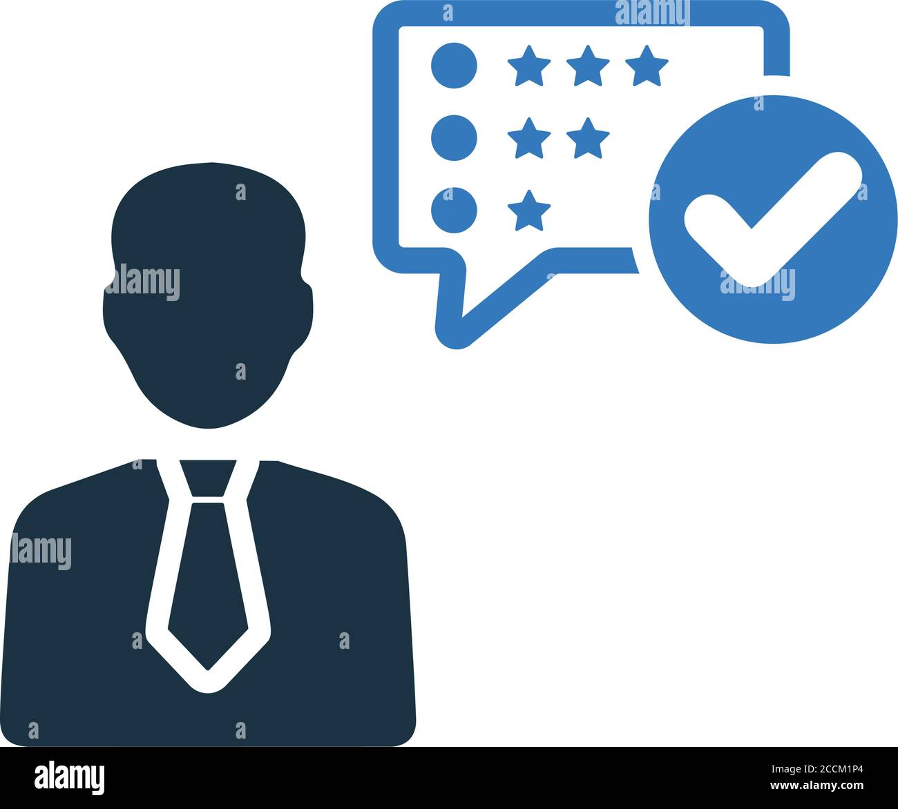 Customer, rating, satisfaction icon is isolated on white background ...