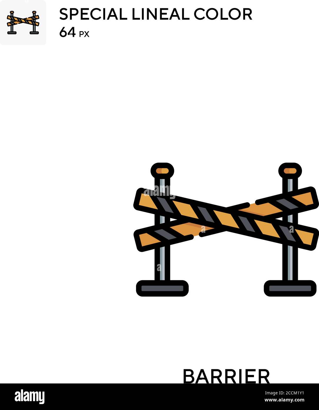 Safety barriers system Stock Vector Images - Alamy