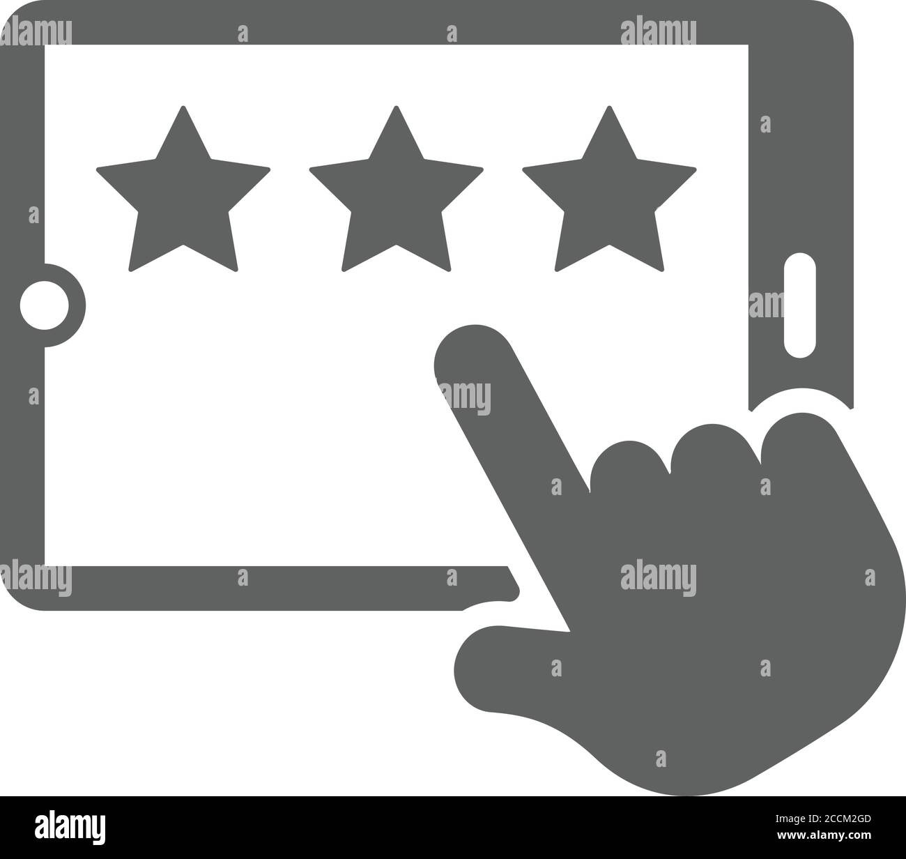 Review icon 01 Stock Vector Images - Alamy