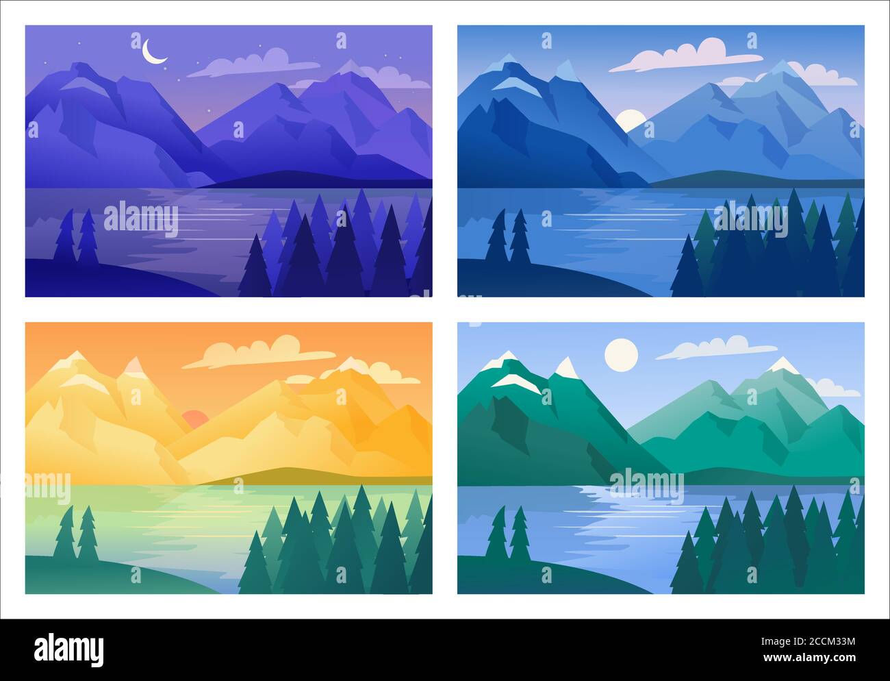 In evening sunshine Cut Out Stock Images & Pictures - Alamy