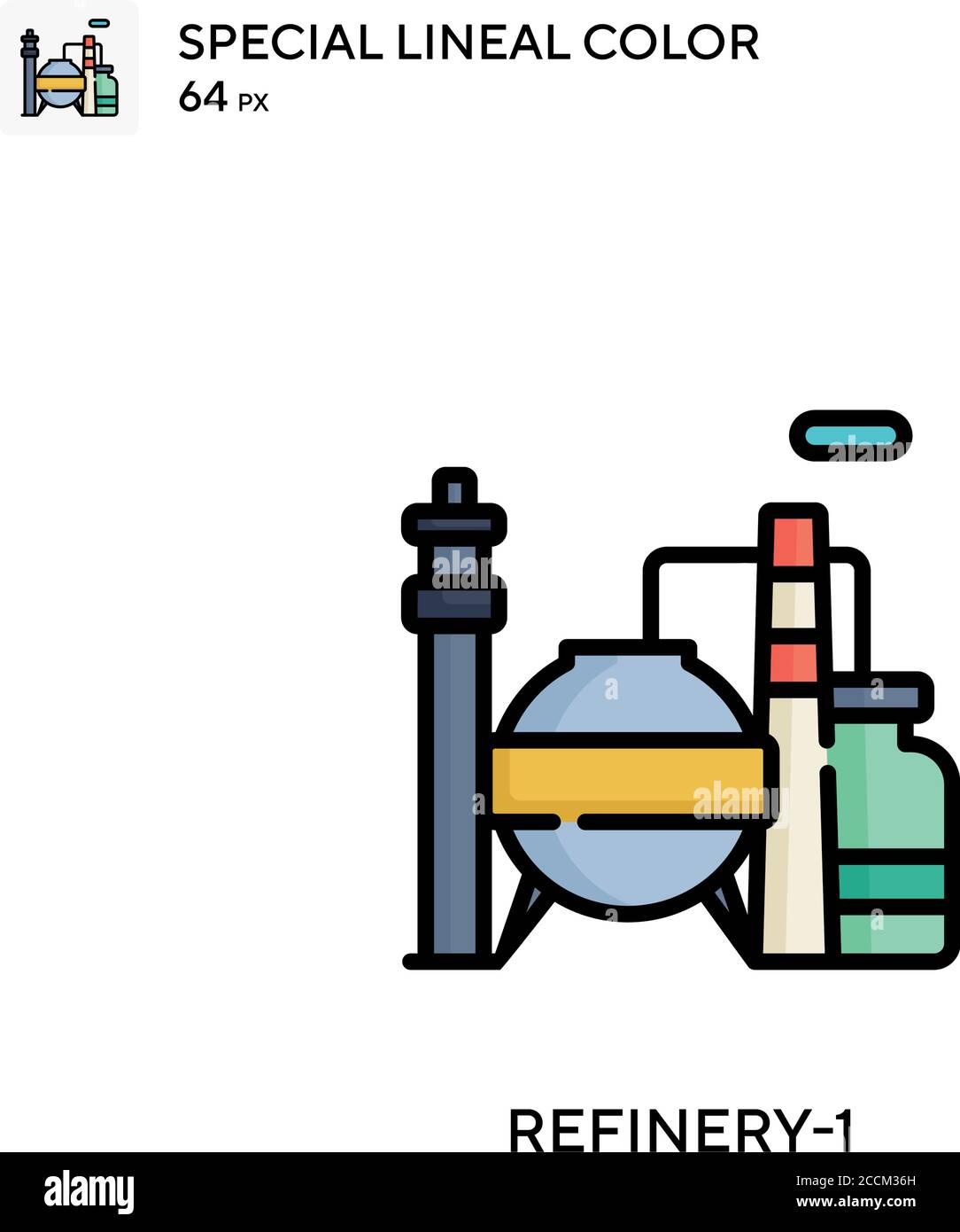 Sky refinery refine Stock Vector Images - Alamy