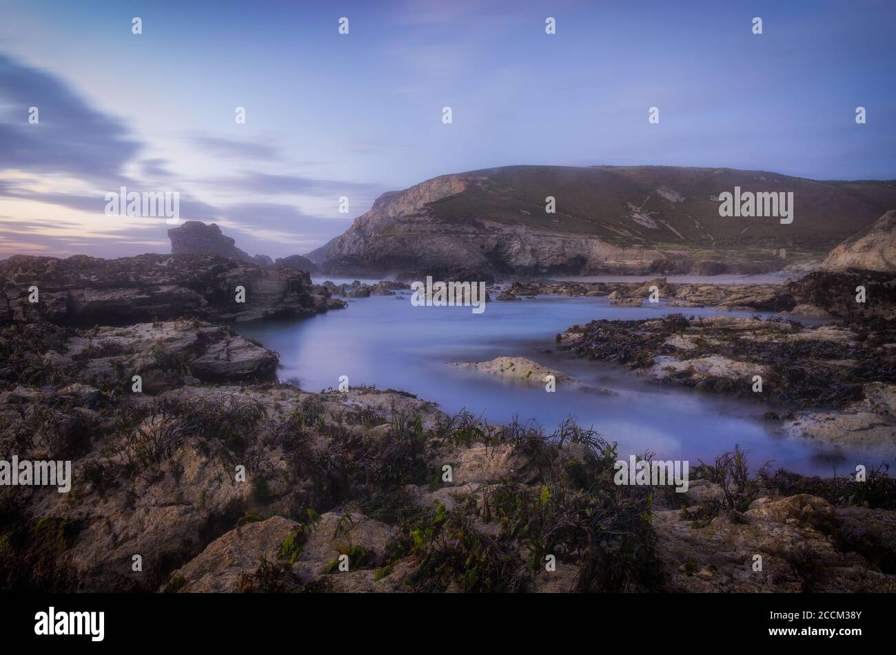 Trevellas Porth Cornwall england uk near st agnes Stock Photo - Alamy